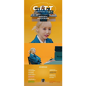 RBW Entertainment MAMAMOO MOONBYUL - C.I.T.T(Cheese in the Trap) 2nd Single Album K-pop Sealed (Trap ver.), 142 x 124 x 10 mm