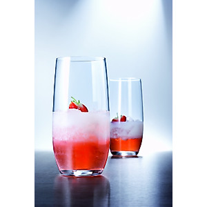 Schott Zwiesel Tritan Crystal Glass Banquet Barware Collection Beer Tumbler/Long Drink Cocktail Glass, 14.5-Ounce, Set of 6