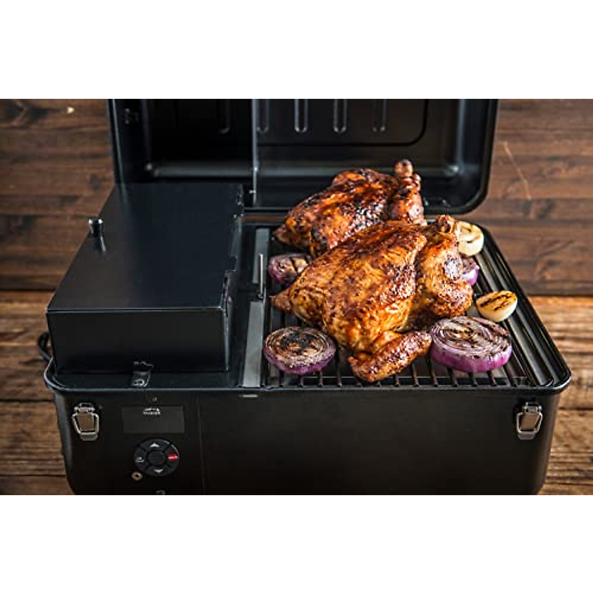 Traeger Grills Ranger Portable Wood Pellet Grill and Smoker, Black Small
