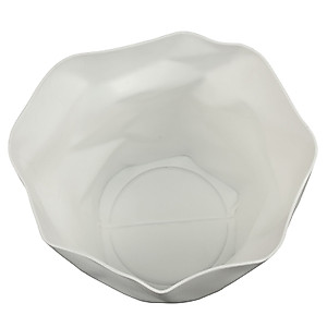 Modway Lava Trash Bin in White
