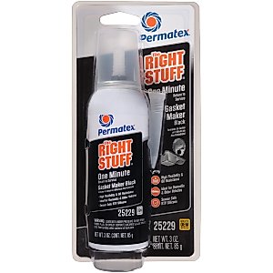 Permatex 25229 The Right Stuff 1 Minute Black Gasket Maker, 3 oz.