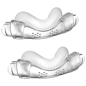 Medihealer 2 Packs Replacement Cushion for Airfit N30i(M), 2 Packs Old Version Curved Nasal Cradle Cushion Compatible with N30i, Soft & Comfortable Great-Value Supplies