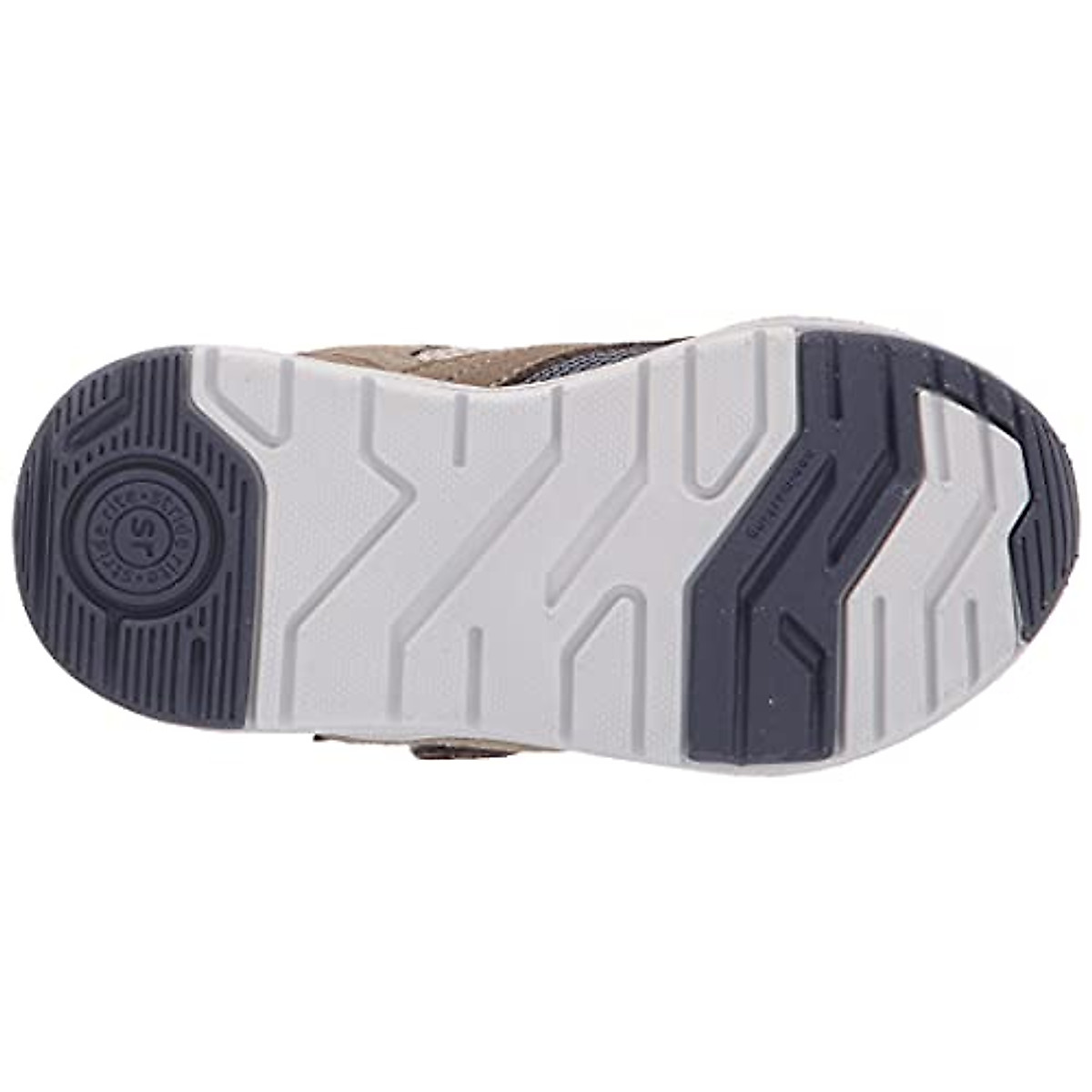 Stride Rite Boy's Made2Play Brighton Athletic Sneaker, Taupe, 13 Little Kid