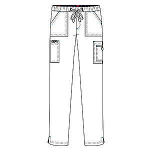 KOI Basics KOI731 Women's Scrub Pant Black L