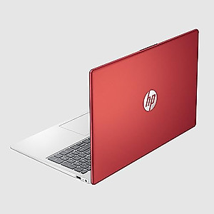 HP Flagship 15.6 HD Laptop Computer, Intel Quad-Core Pentium N200 (Beat i5-8250U), 8GB RAM, 128GB SSD, WiFi, Webcam, Fast Charge, HDMI, 1 Year Microsoft Office 365, Win 11, w/GM Accessory, Red