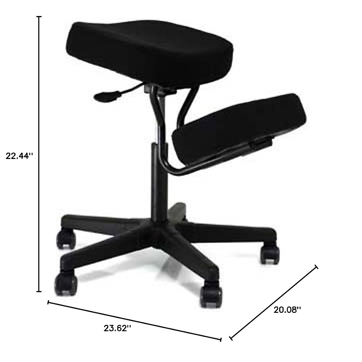 Solace Plus kneeling chair Jobri BetterPosture with Memory Foam to Improve Posture, Relieve Neck and Back Pain