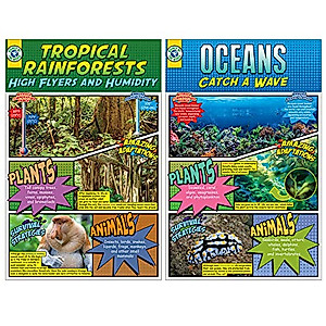 NORTH STAR TEACHER RESOURCE Biomes Bulletin Board Set