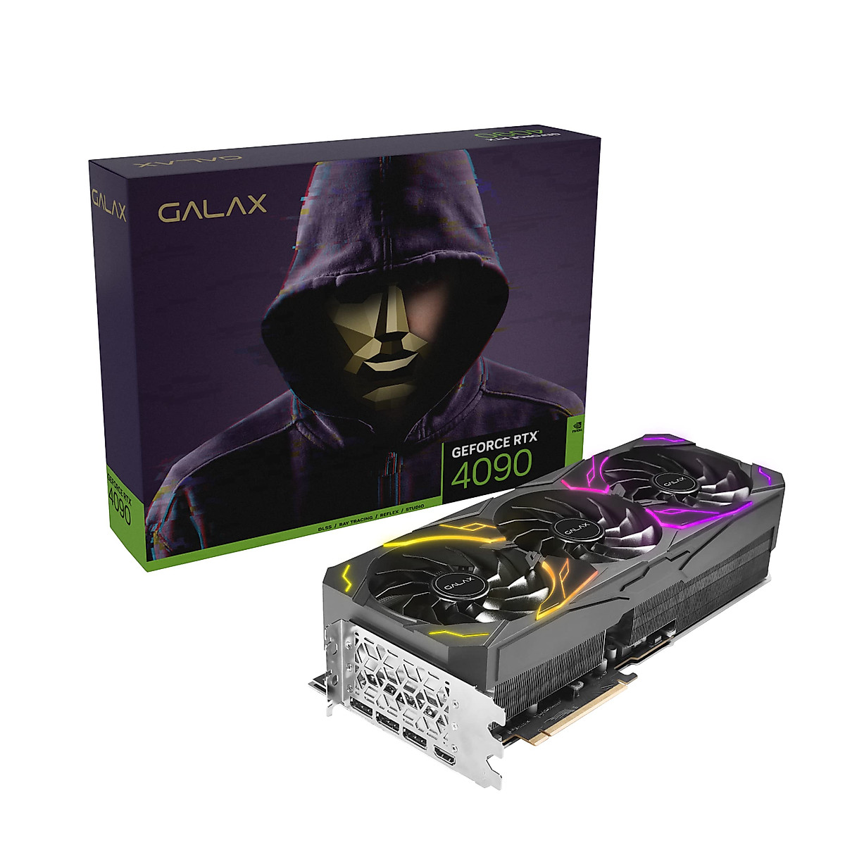 GALAX GeForce RTX™ 4090 SG (1-Click OC Feature), Xtreme Tuner App Control, 24GB, GDDR6X, 384-bit, DP*3/HDMI 2.1/DLSS 3/Gaming Graphics Card (with Graphics Card Brace Support)