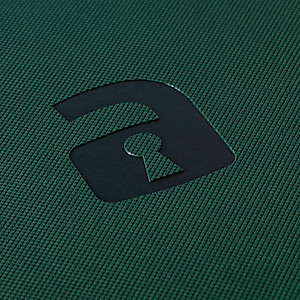 Vault X Premium Exo-Tec® Zip Binder - 4 Pocket Trading Card Album Folder - 160 Side Loading Pocket Binder for TCG (Green)