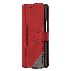 Smartphone Flip Cases Compatible with Samsung Galaxy Z Fold 5 2023 Case, Samsung Galaxy Z Fold 5 Wallet Case Slim PU Leather Phone Case Flip Folio Leather Case Card Holders Shockproof Protective Case