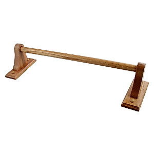 LDR Industries 165 9910 Single Robe Hook, Rustic Oak