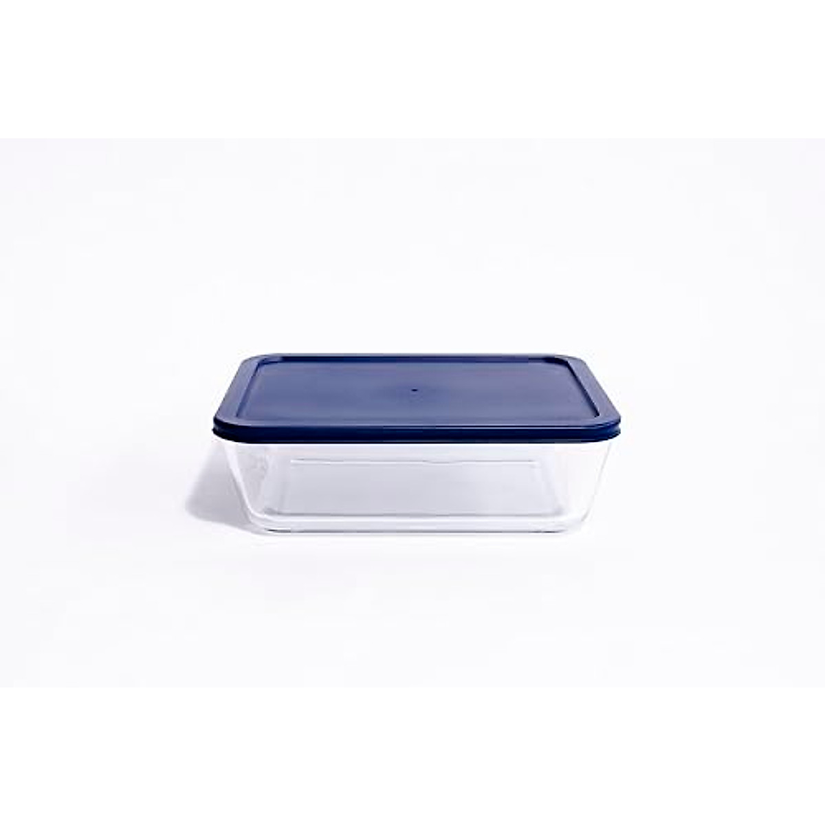 DURA LIVING 4-Piece Glass Food Storage Container (2 Containers + 2 Lids) | 11-Cup Rectangular, Leakproof | Microwave, Freezer, Oven & Dishwasher Safe | Ideal for Meal Prep & Pantry Organization