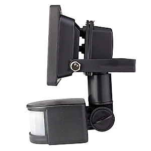 ASIGN 10W Motion Sensor LED Flood Light, 3000K Warm White, 1100lm(MAX), IP65 Waterproof Security Spotlight with PIR for Driveway, Frontdoor, Stair, etc.