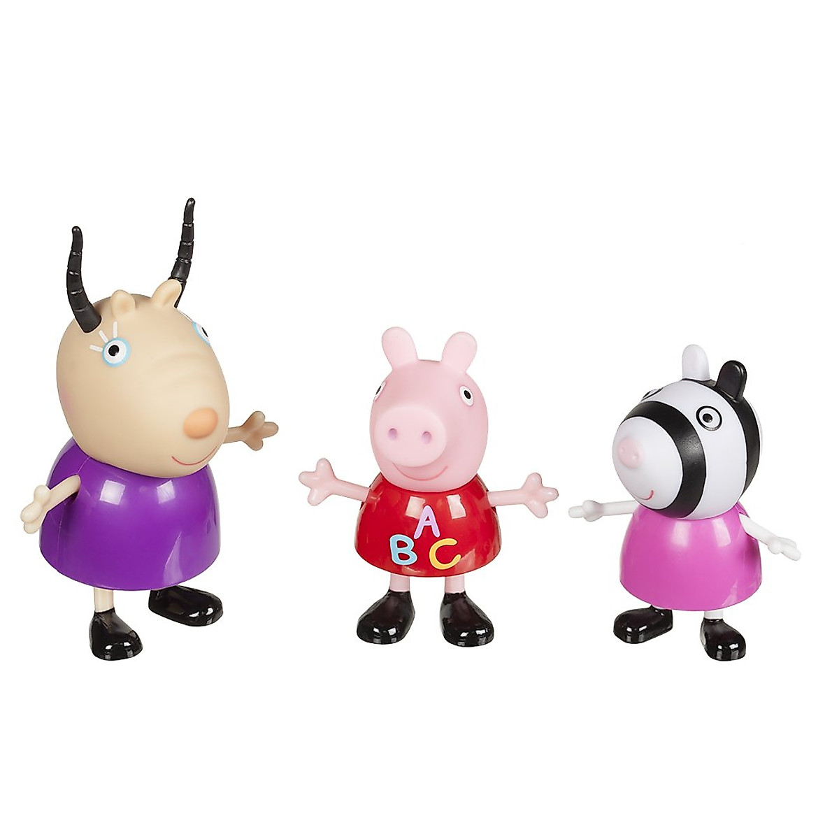 Peppa Pig School Playset, 9 Pieces - Includes Foldable School House Case, 3 Character Figures & Classroom Accessories - Back to School Toy Gift for Kids - Age 3+