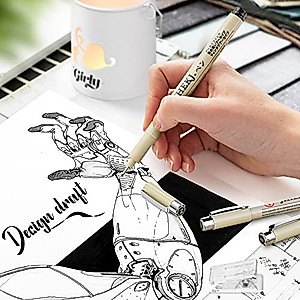Pen, Pens, Art Pens, Drawing Pens, Fine Point Pen, Micro-Pen, Sketch Pen, Anime Pens, Micro-Pen Set, Micro-Pens, For Art Supplies, Arts & crafts, Drawing Supplies, Office School Supplies, Artists Line