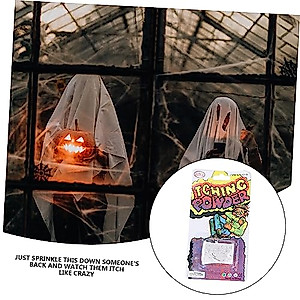 ibasenice 50 pcs Toxic Tricks Toy Funny Annoyatron Gifts April Ass- Fools Stuffers Medium Christmas Safe Ages Gag Kids Favors Fools' Birthday Powders Practical Prank Surprise Play