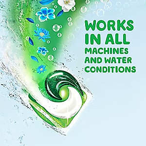 Gain flings! Laundry Detergent Soap Pacs HE Compatible 60 Count Long Lasting Scent Blissful Breeze Scent