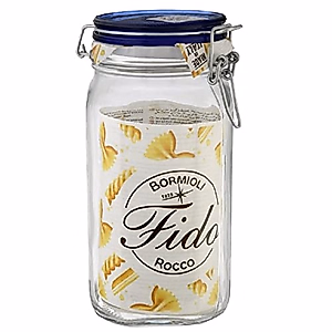 Bormioli Rocco Fido Jar - 1.5 Liter (50.75 oz.) - Blue