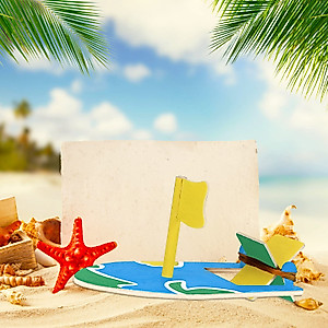 Deekin 48 Packs DIY Wood Sailboat Craft Wooden Boat Toy Rubber Band Paddle Model Boat Kits to Build and Paint for DIY Craft Gift Birthday Carnival Party, 5.51 x 2.76 Inch