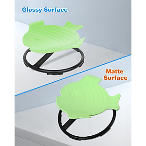 FAHKNS Spin Chair for Kids, Sensory Swivel Chair, Swivel Chair for Autism Kids Training Concentration, Outdoor and Indoor Non Slip Metal Base Sensory Chair Relieving Toddlers Sickness Symptoms