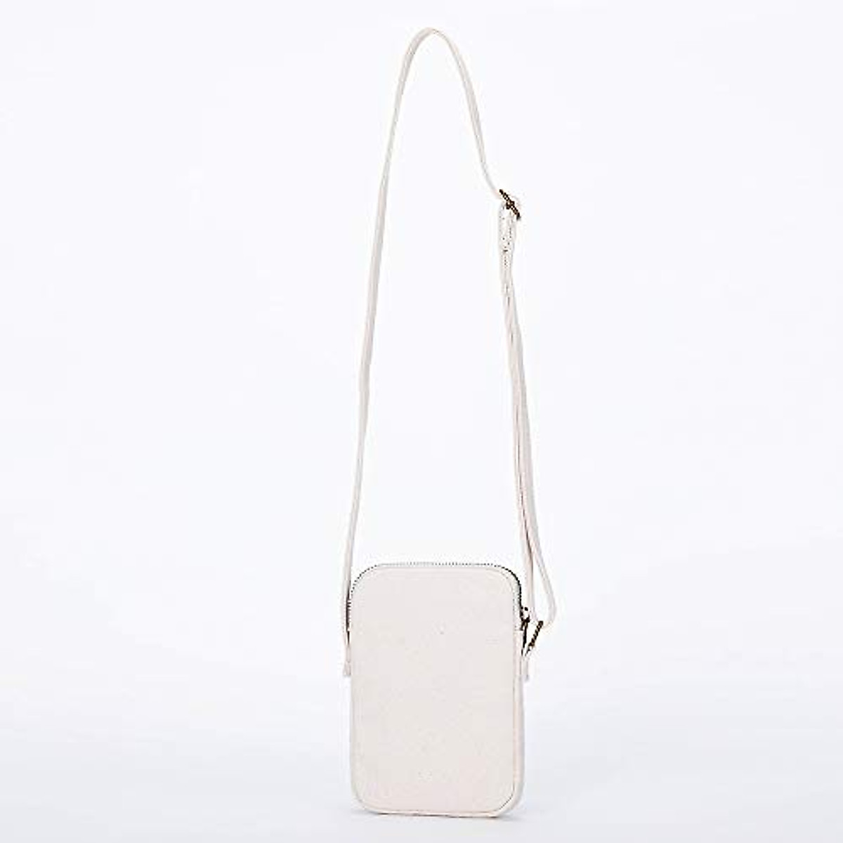 YONBEN Small Crossbody Purse Zipper Cell Phone Bag Mini Shoulder Purse Wallet Smart Phone Wallet with Credit Card Solts (Black, 4.72”(L) 0.78”(W) 6.49”(H))