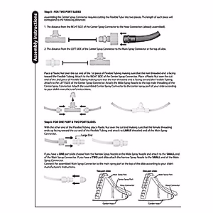 Poolmaster 36631 Spray Kit for Swimming Pool Slide, Water Slide