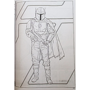 Colortivity The Mandalorian Baby Yoda Coloring and Activity Book Cover Varies 80 Pages