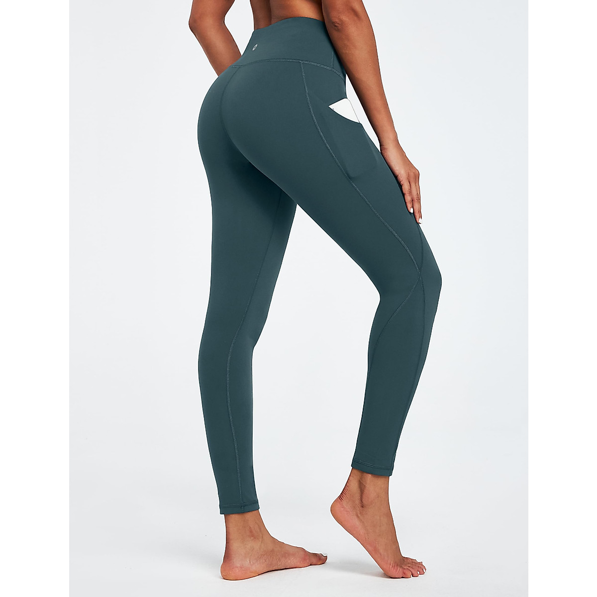 Ewedoos Fleece Lined Leggings with Pockets for Women Thermal Warm Winter Leggings for Women High Waisted Workout Yoga Pants