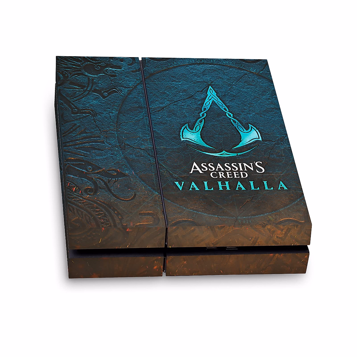 Head Case Designs Officially Licensed Assassin's Creed Logo Valhalla Key Art Matte Vinyl Sticker Gaming Skin Decal Cover Compatible With Sony PlayStation 4 PS4 Console