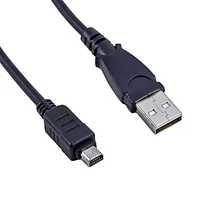 MaxLLTo USB Cable for Olympus Tough TG-610 TG-850, Extra Long 5ft 2in1 USB Data SYNC-Charge Charging Cable Cord for Olympus Stylus Tough TG-610 TG-850 Camera