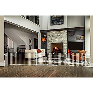 Regalo 192-Inch Double Door Super Wide Adjustable Baby Gate and Play Yard, 4-In-1, Bonus Kit, Includes -192 x 1.5 x 28 inches; 24 Pounds(pack of 1)