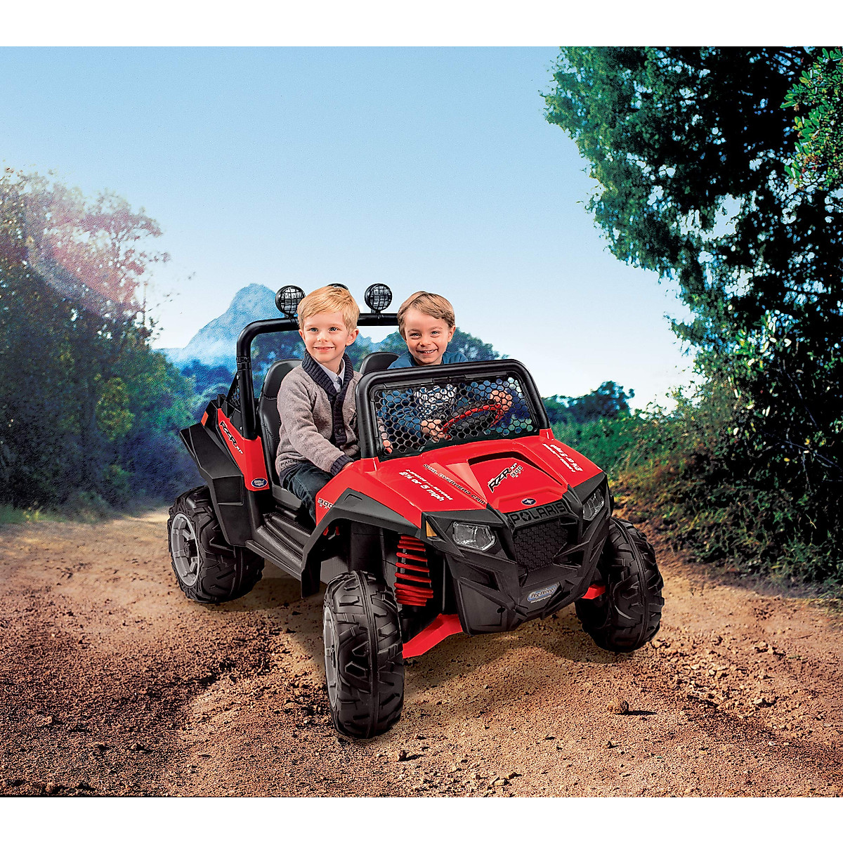 Peg Perego Polaris RZR 900 Ride On, 12V - Red (Model #IGOD0066)