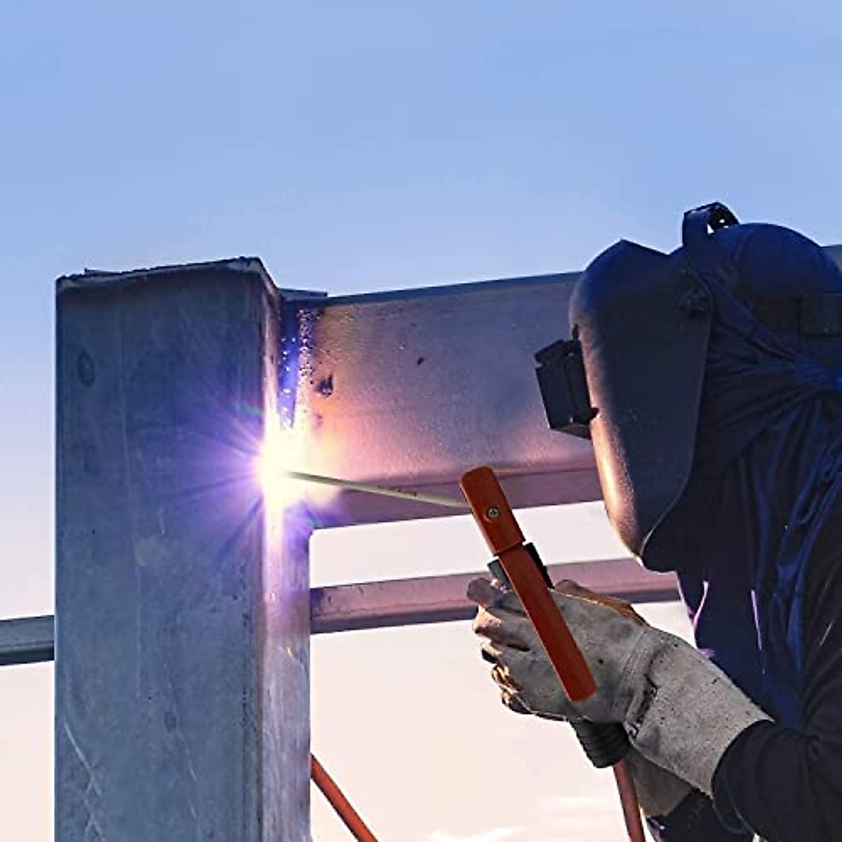 Reboot Welding Electrode Holder 300AMP Copper Heavy Duty Jaw Holding Plier Electrode Clamp of Welding Machine ARC Welder American Design