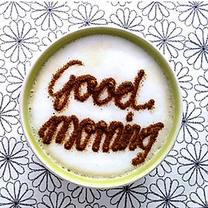 TuTuYa Latte Pen, Electric Coffee Pen Spice Pen for Latte & Food DIY, Works with Cinnamon/Salt/White sugar/Fine Coffee Grinds,Powered by Battery (Purple)