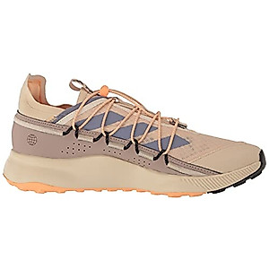adidas Women's Terrex Voyager 21 Sneaker, Sand Strata/Silver Violet/Acid Orange, 8.5