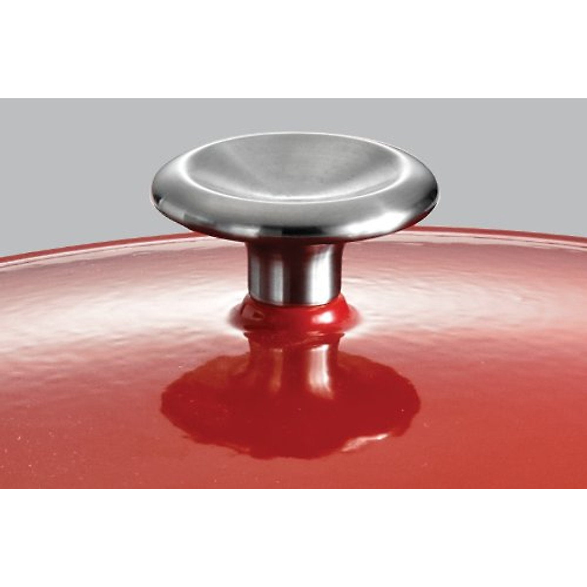 Tramontina Enameled Cast Iron Covered Dutch Oven 7-Quart Gradated Red, 80131/052DS