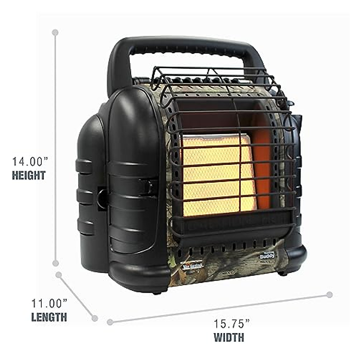 Mr. Heater MH12HB Hunting Buddy Portable Space Heater , Camouflage