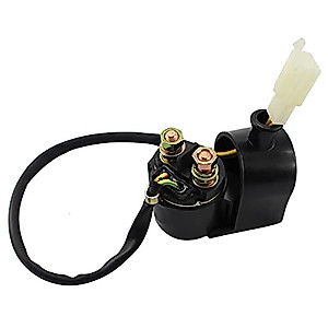 PRO BAT Universal Starter Solenoid Relay 2 Wire for 50cc 70cc 90cc 110cc 125cc 150cc 200cc 250cc Moped ATV Sunl Quad Dirt Bike Scooter