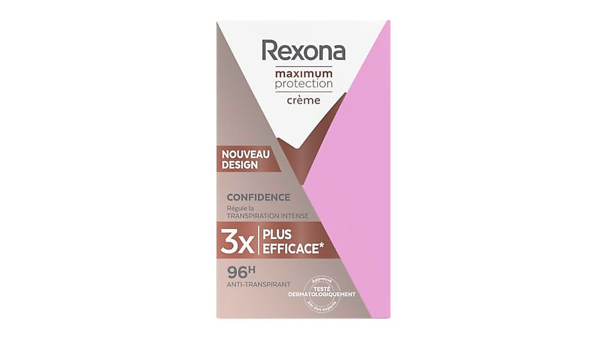 Rexona Maximum Protection Deodorant Cream - 96h Confidence
