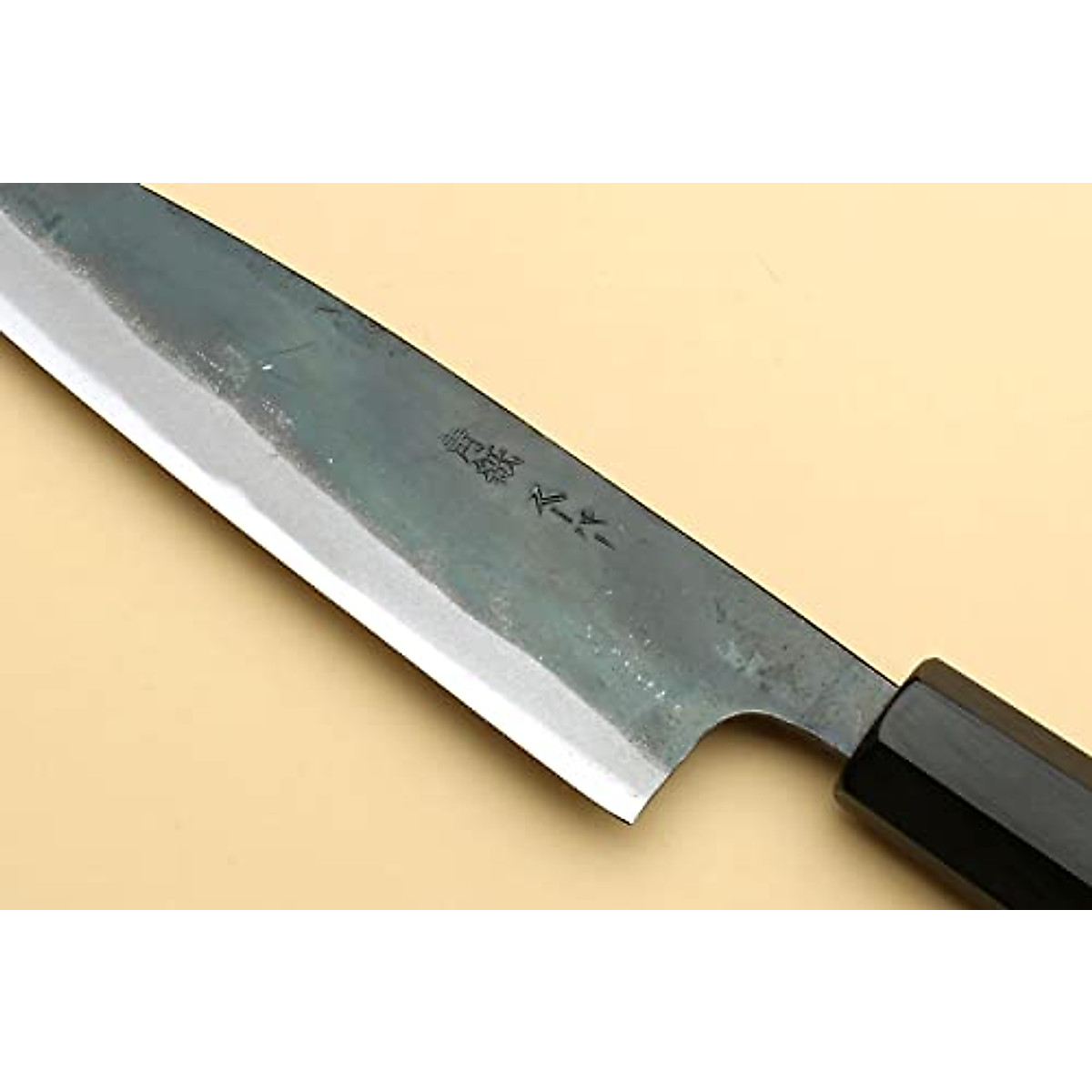 Yoshihiro Aogami Super Blue High Carbon Kurouchi Petty Utility Knife (6'' (150mm) & Saya)