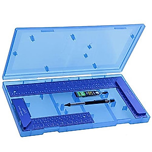 iGaging Layout Square Set of Two 7" & 12" w/Center Finder Bevel Gauge