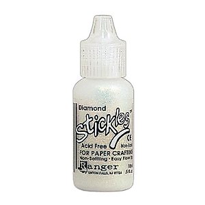 Ranger Stickles Glitter Glue diamond 0.5 oz. bottle [PACK OF 6 ]