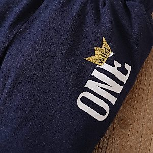 1st Birthday Outfit Boy Mr Onederful Birthday Outfit Baby Boy First Birthday Clothes (White,12-18 Months)