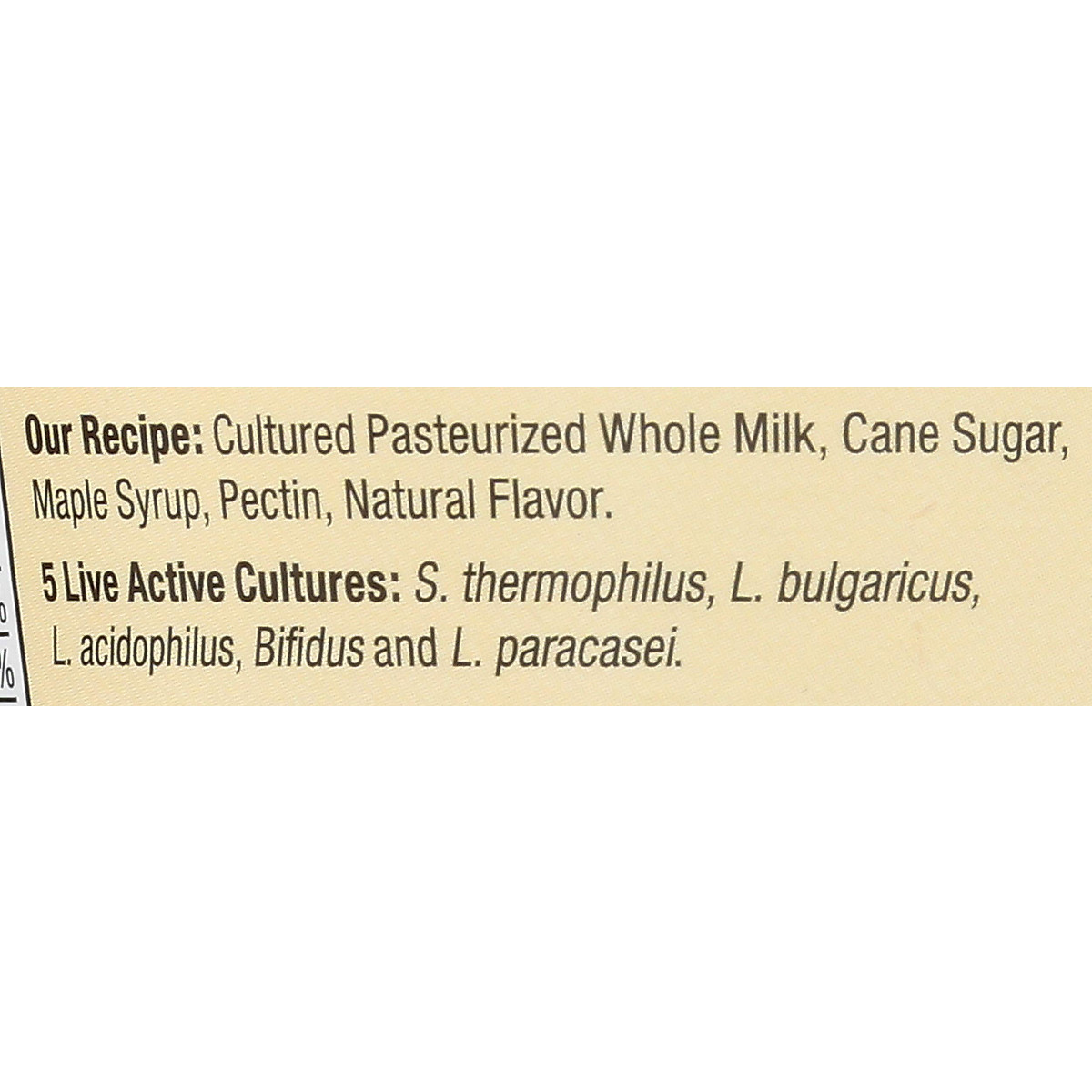 Brown Cow Farm Maple Whole Milk Yogurt, 5.3 OZ