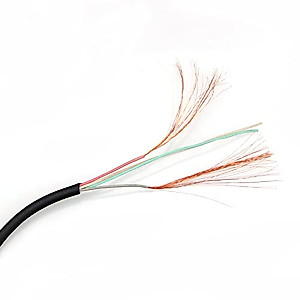 Smays USB C Cable Bulk 10-Pack 3ft, Type C Phone Charger Lot Black