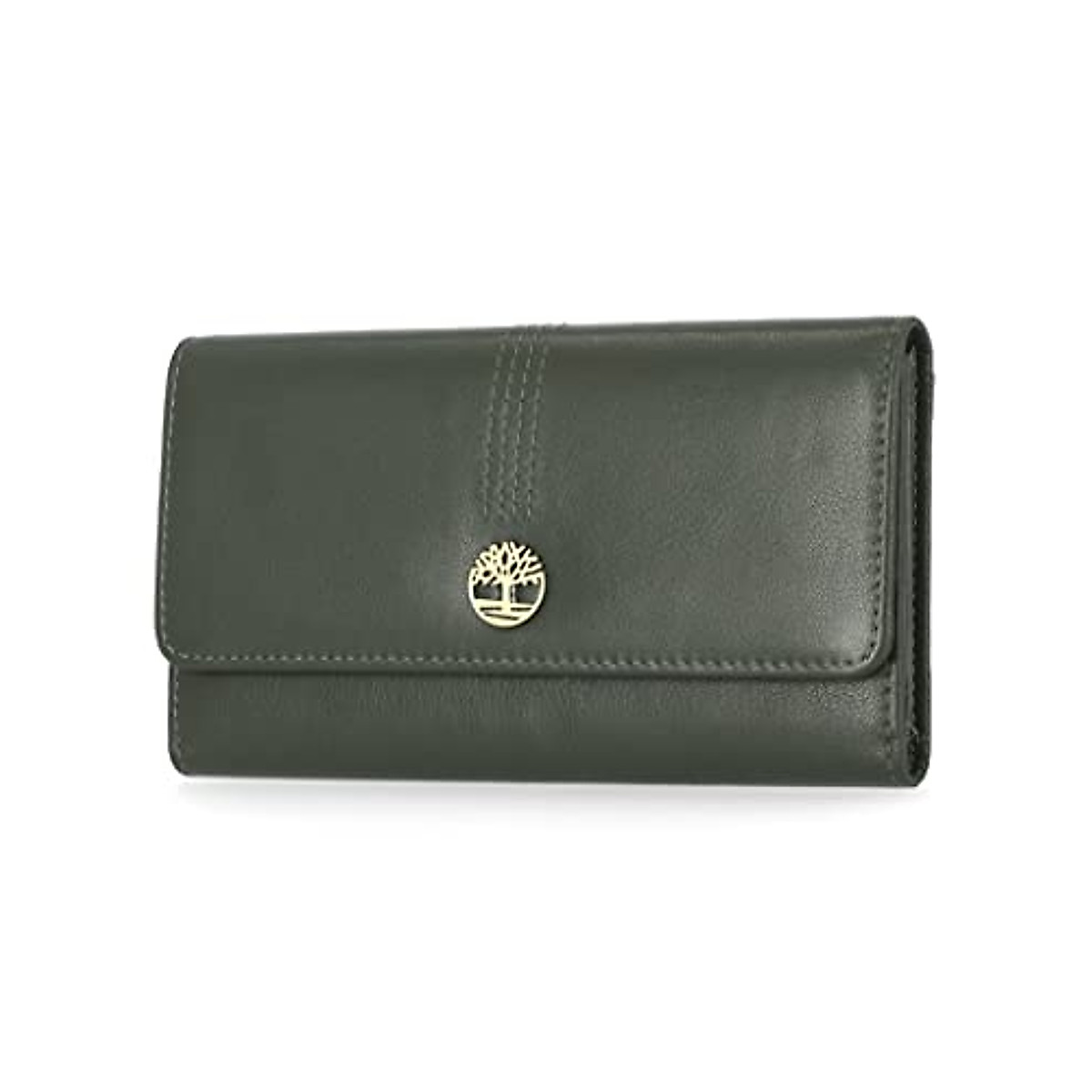 Timberland Women's Leather RFID Flap Wallet Clutch Organizer