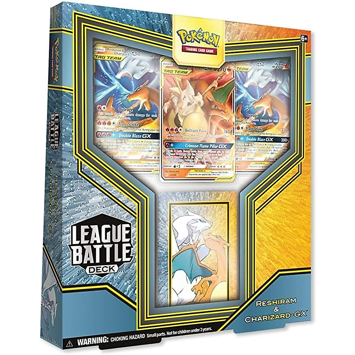 Pokémon TCG: League Battle Deck Featuring Reshiram & Charizard-GX