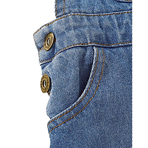 LAPA Baby Girls/Boys Overalls Newborn Denim Romper Ripped Jeans Soft Outfit 3M-24M…