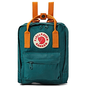 Fjällräven Unisex Kånken Mini Arctic Green/Spicy Orange One Size One Size