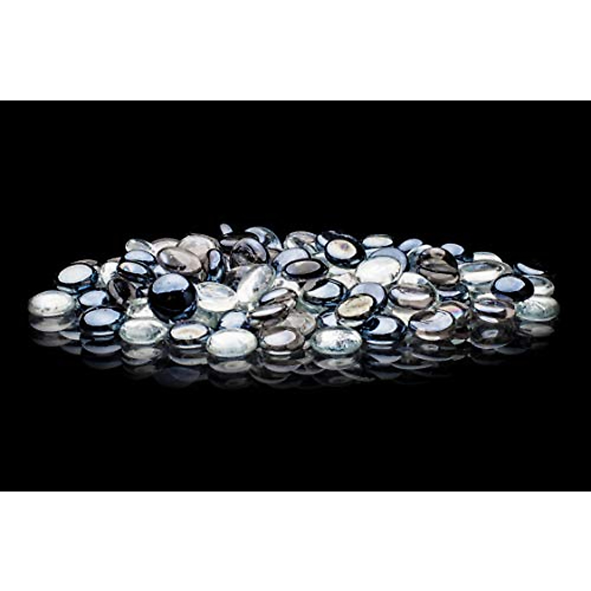 Bond Manufacturing 50710 LavaGlass Round Firepit Dispersion Glass, Midnight Sky